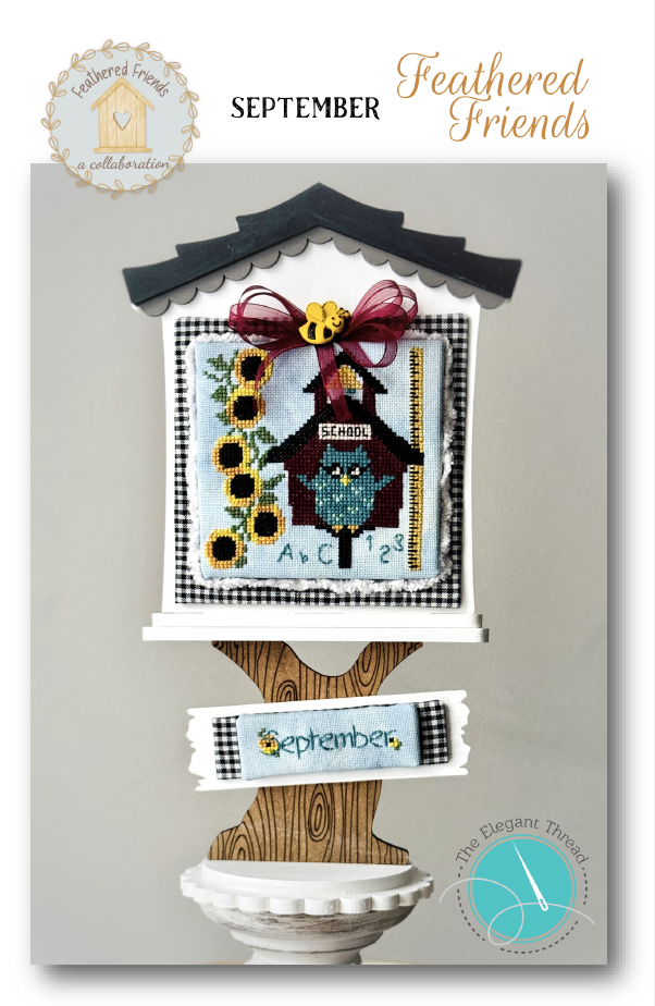 Feathered Friends: September by The Elegant Thread – BeStitchMe