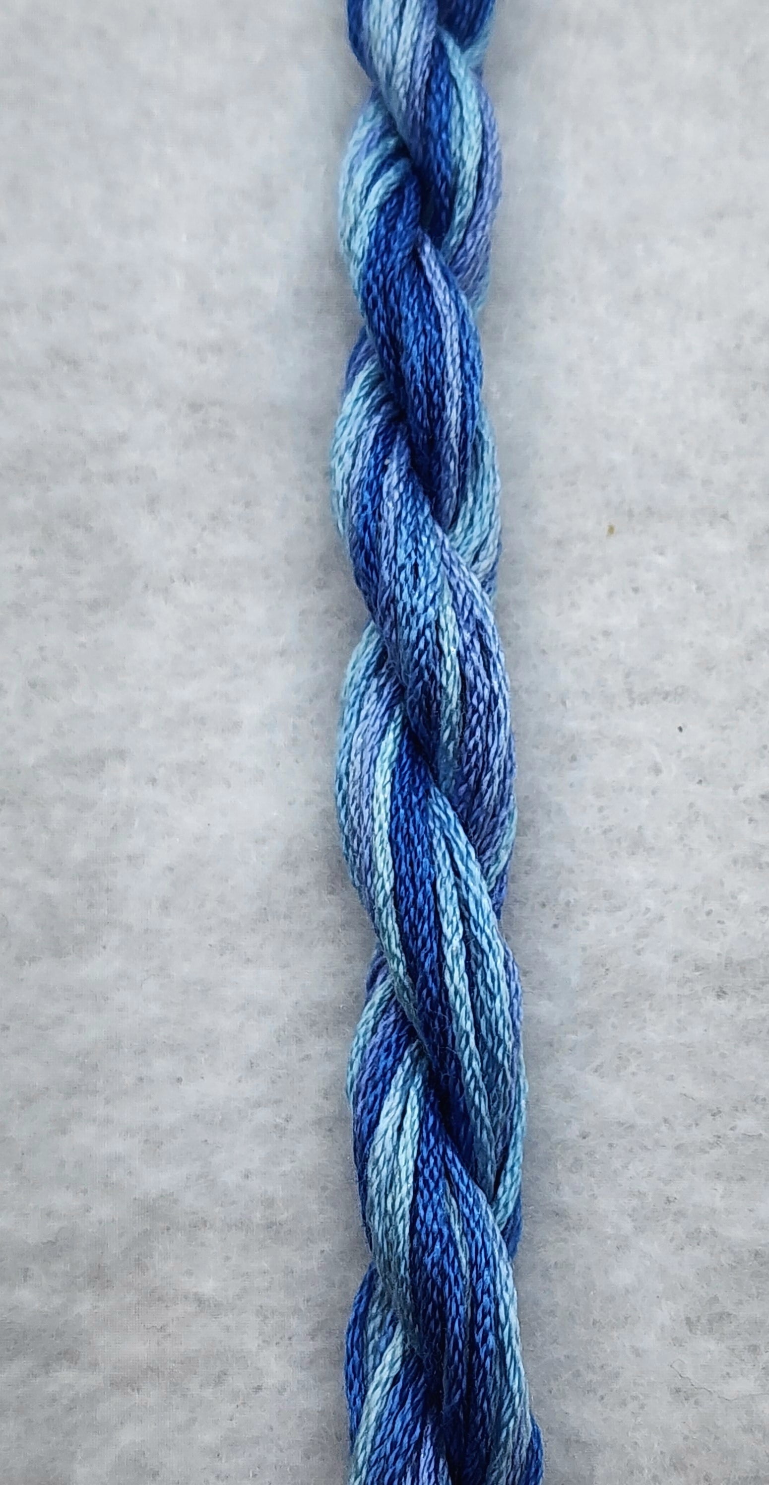 Cross Stitch Fabric, Hand Dyed Evenweave 28 count- handmade Needlepoint ...