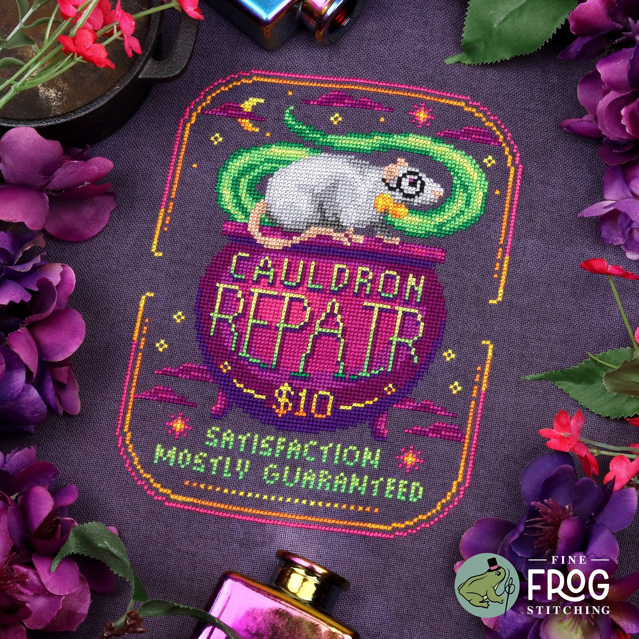 Cauldron Repair by Fine Frog Stitching – BeStitchMe