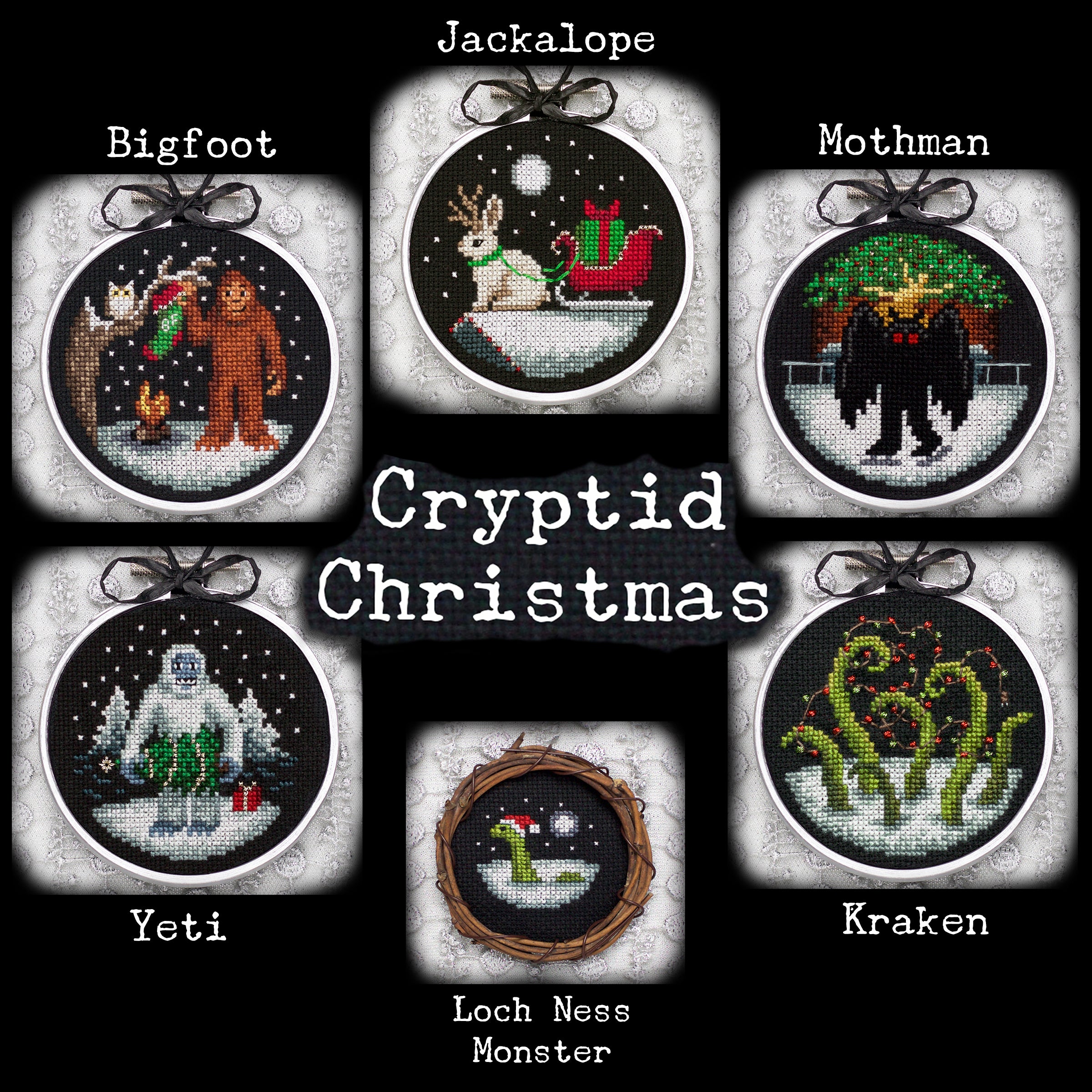 Cryptid Christmas by Lola Crow – BeStitchMe
