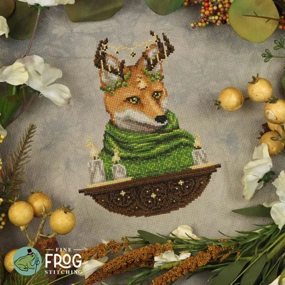 Fireside Fox by Fine Frog Stitching – BeStitchMe