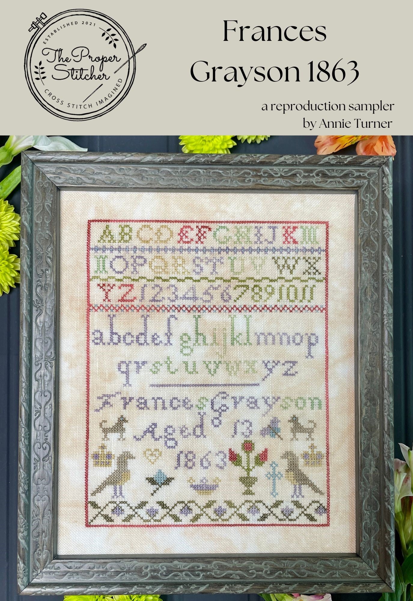 Frances Grayson ~ 1863 by The Proper Stitcher – BeStitchMe