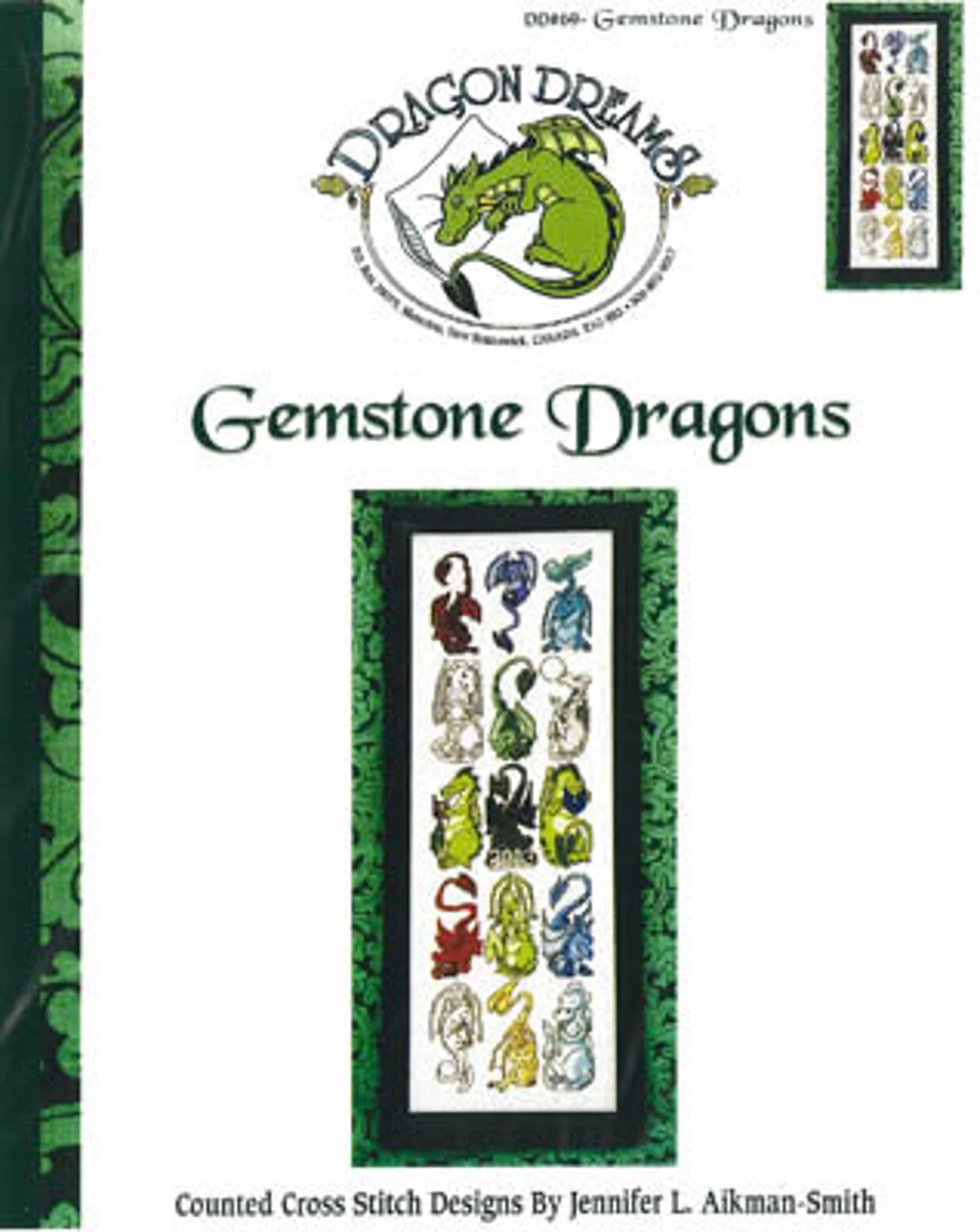 Gemstone Dragons by Dragon Dreams – BeStitchMe