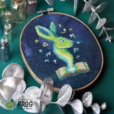 Hare of Glyphs by Fine Frog Stitching – BeStitchMe