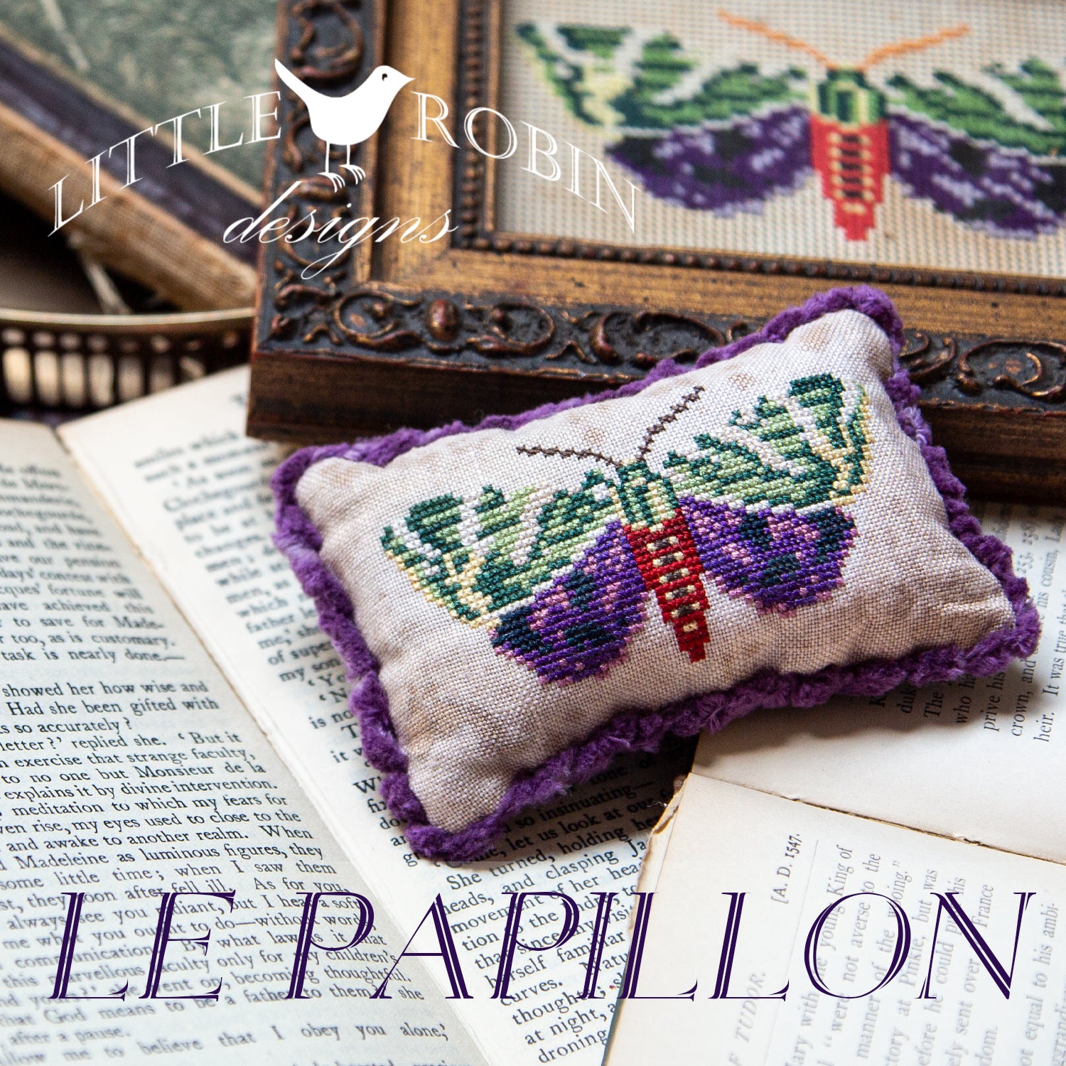 Le Papillon by Little Robin Designs – BeStitchMe