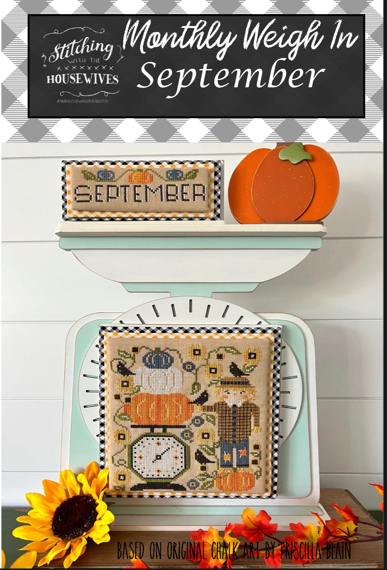 Monthly Weigh in September by Stitching with the Housewives – BeStitchMe