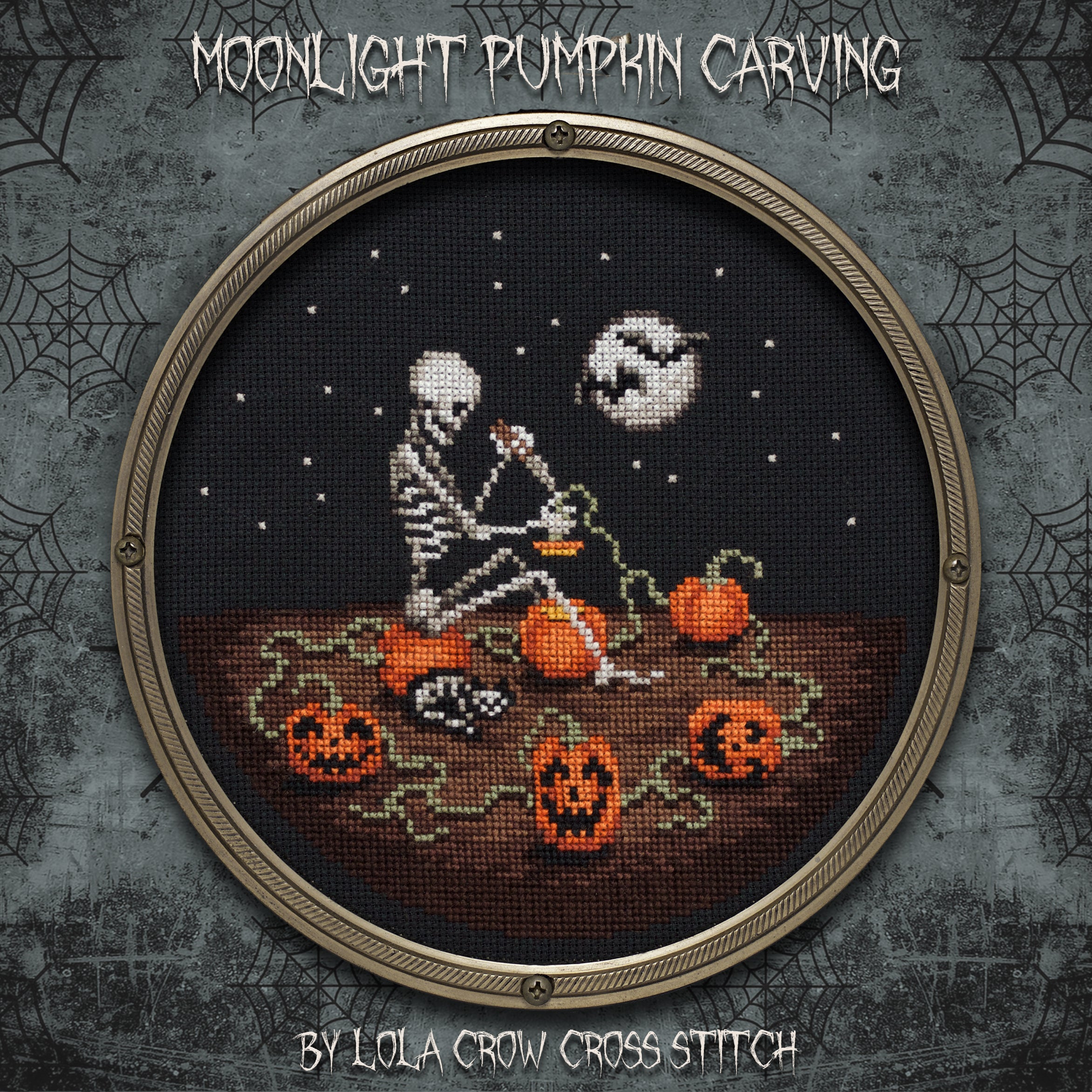 Moonlight Pumpkin Carving by Lola Crow – BeStitchMe