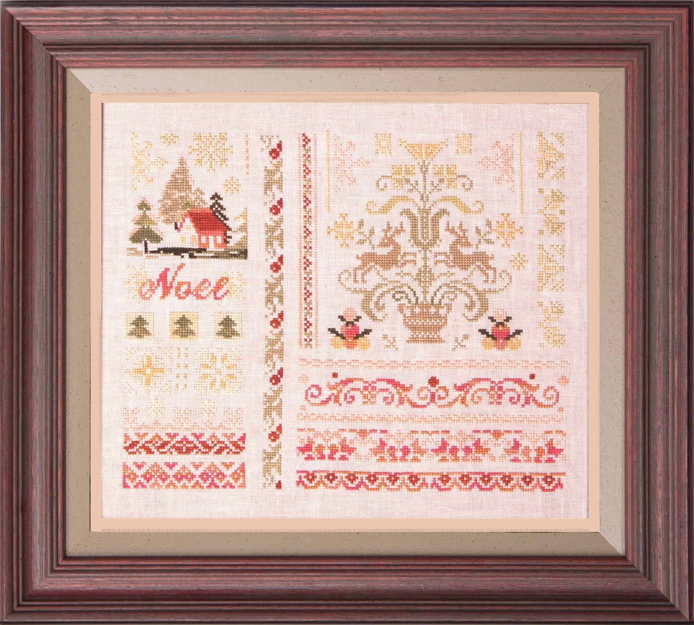 Noel Band Sampler by Samplers and Primitives – BeStitchMe