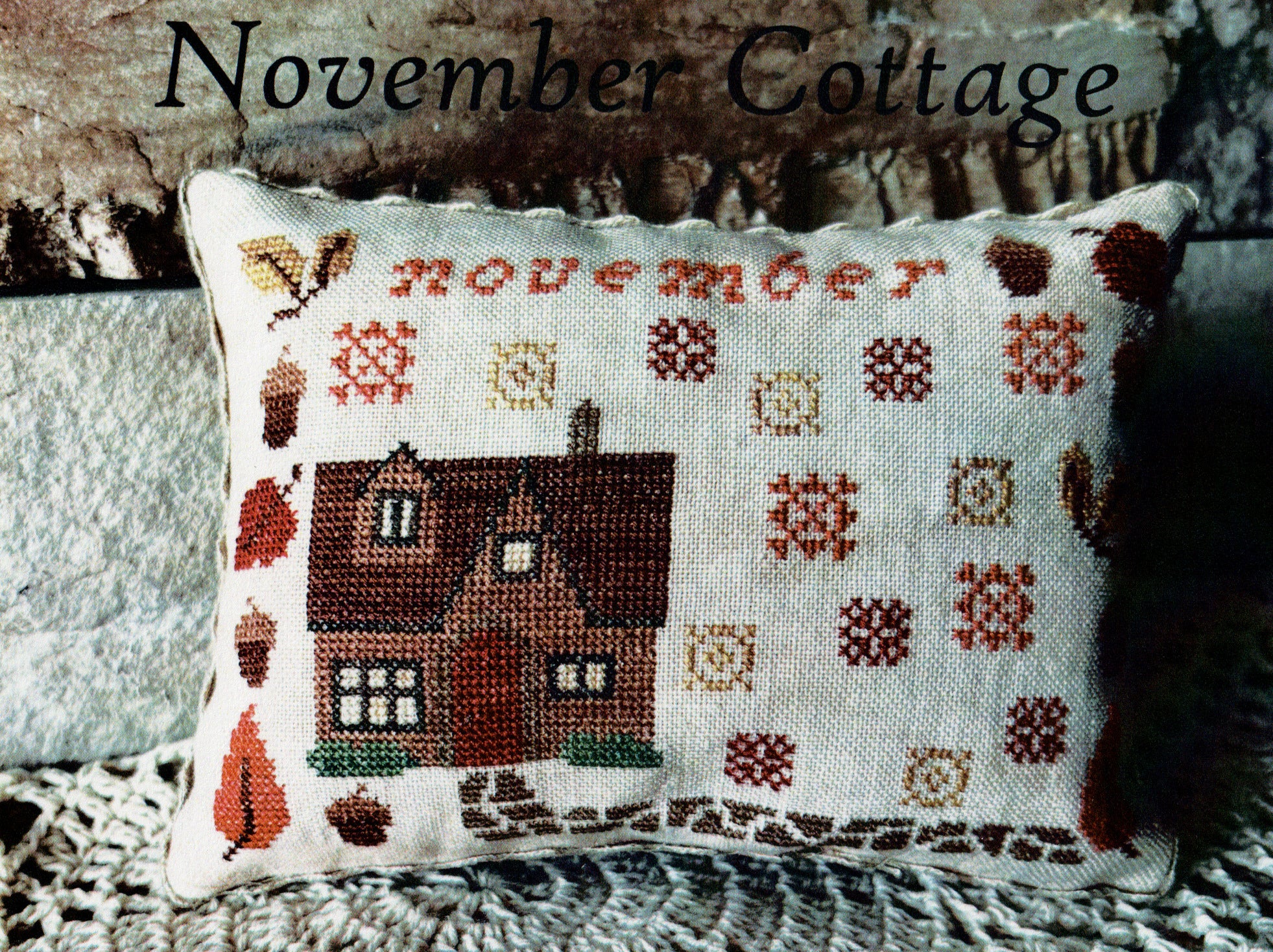 November Cottage by From the Heart – BeStitchMe
