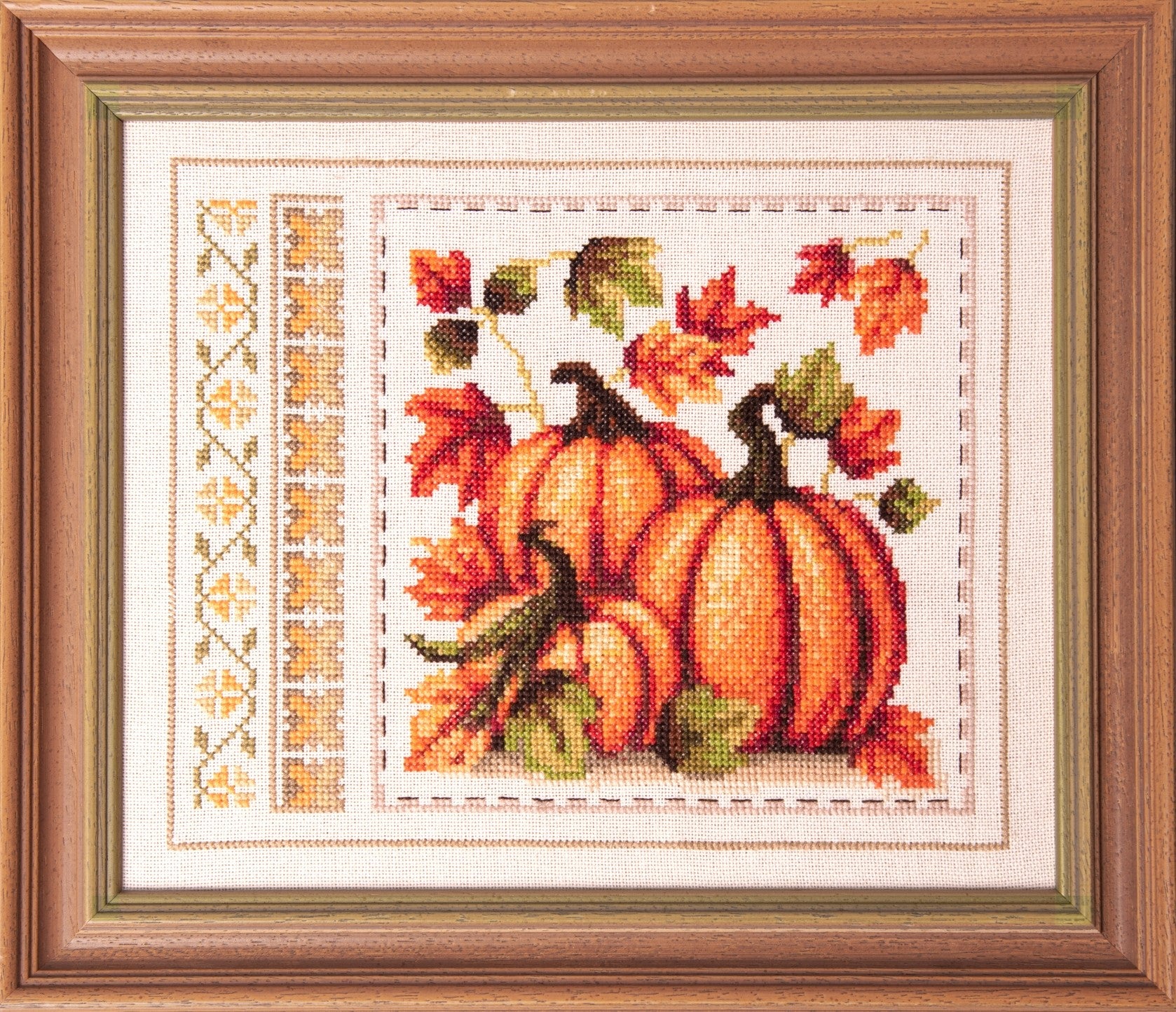 Rich Autumn Harvest by Samplers and Primitives – BeStitchMe