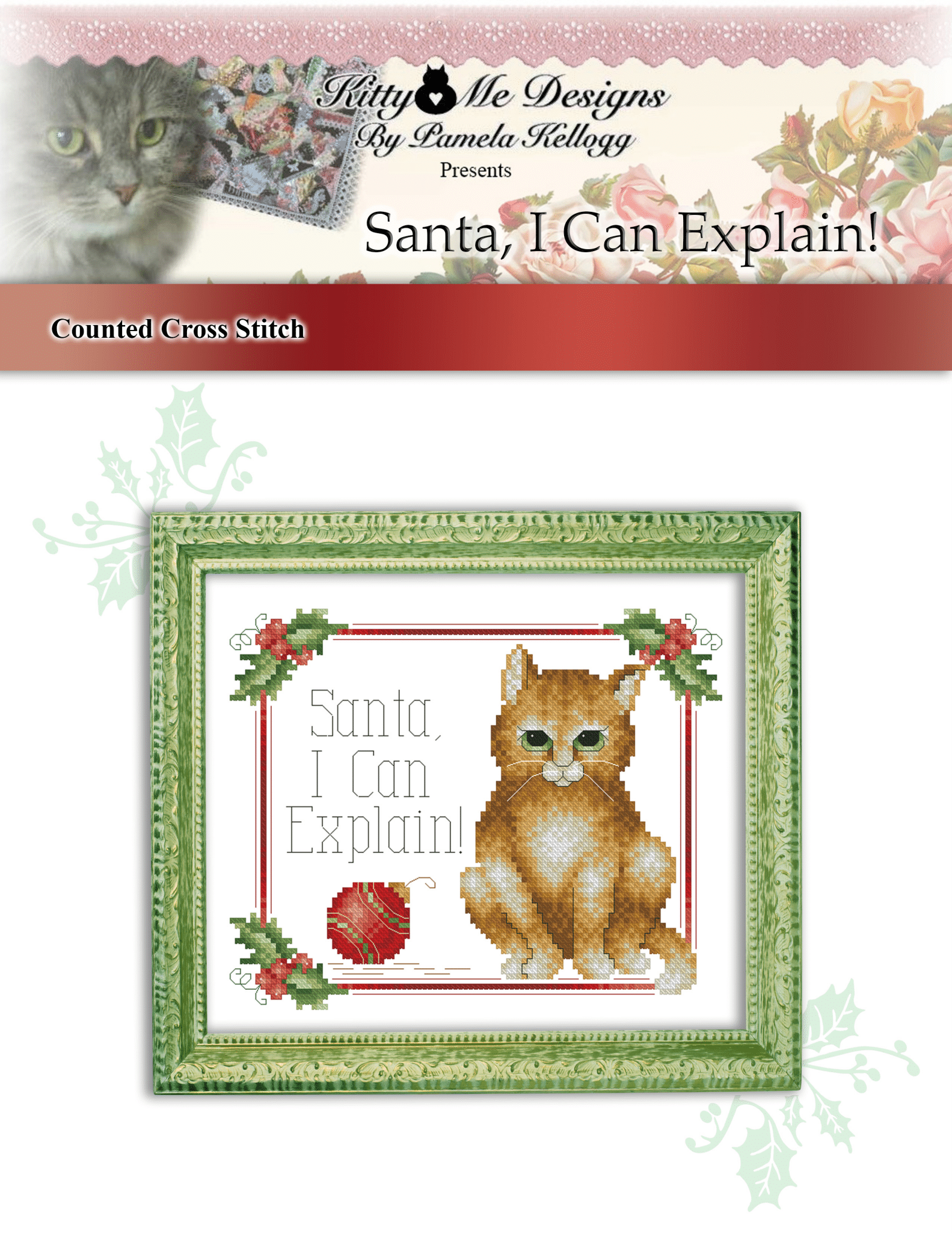 Santa, I Can Explain! by Kitty and Me Designs – BeStitchMe