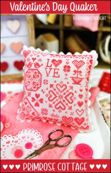 Valentine's Day Quaker by Primrose Cottage Stitches – BeStitchMe