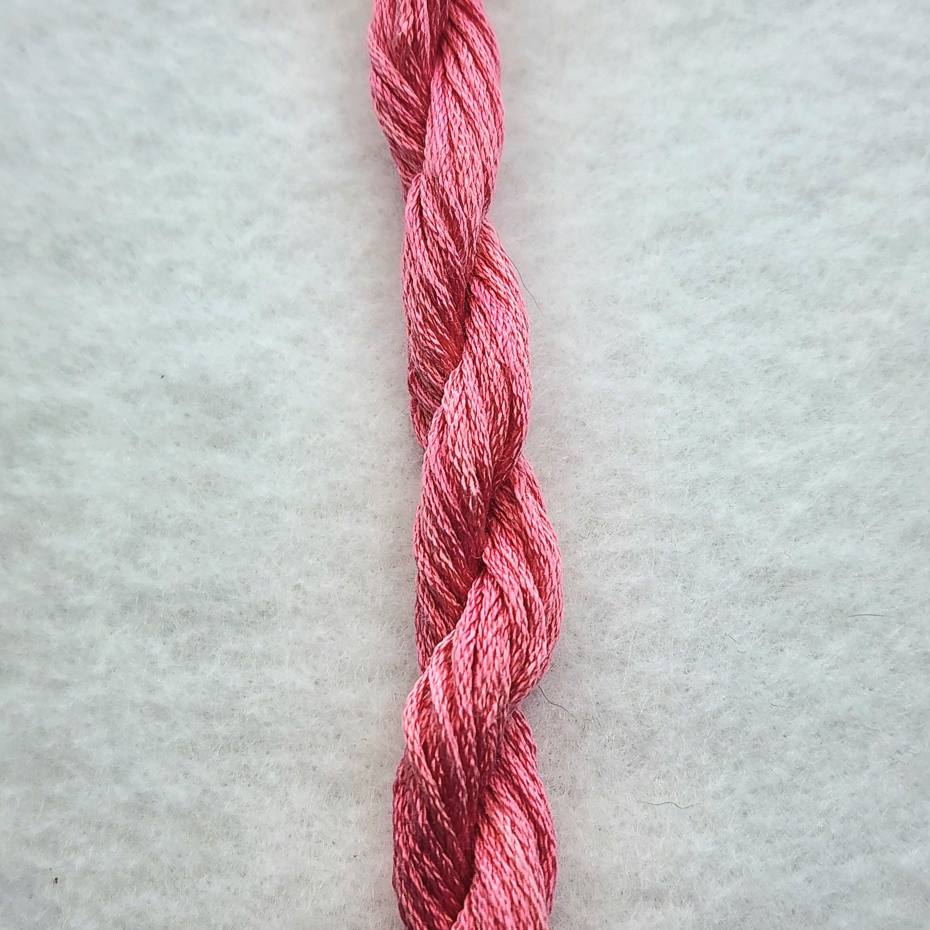 Rosy Cheeks Hand Dyed Silk – BeStitchMe