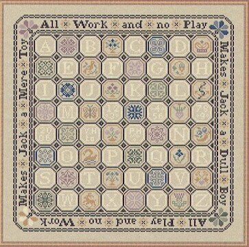 A Quaker Game Board by Papillon Creations – BeStitchMe