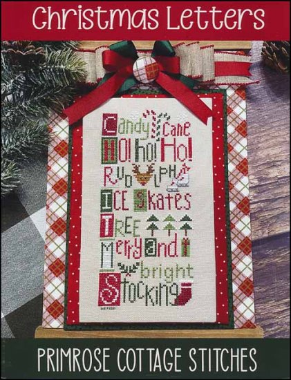 Christmas Letters by Primrose Cottage Stitches – BeStitchMe
