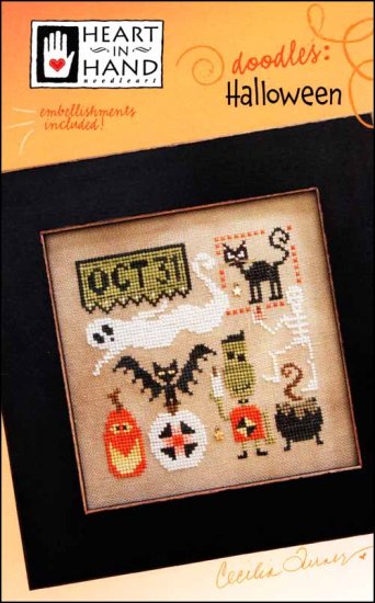 Doodles: Halloween by Heart in Hand – BeStitchMe
