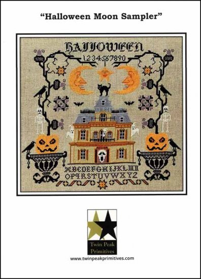 Halloween Moon Sampler by Twin Peak Primitives – BeStitchMe