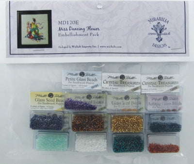 Miss Dancing Flower Embellishment Pack – BeStitchMe